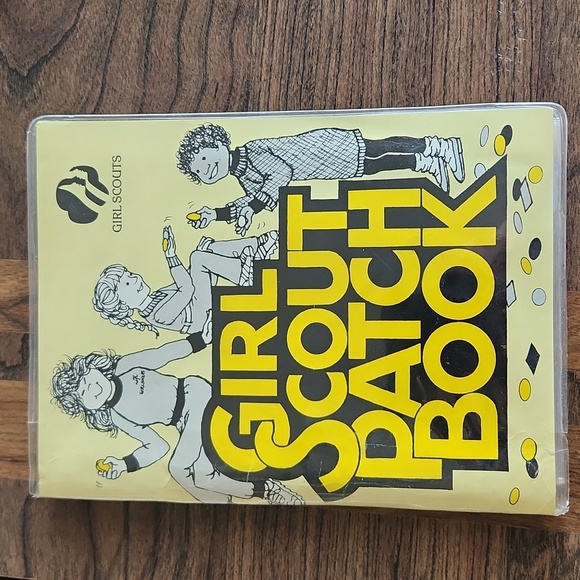 Girl Scouts | Other | Vintage Girl Scout Patch Book | Poshmark